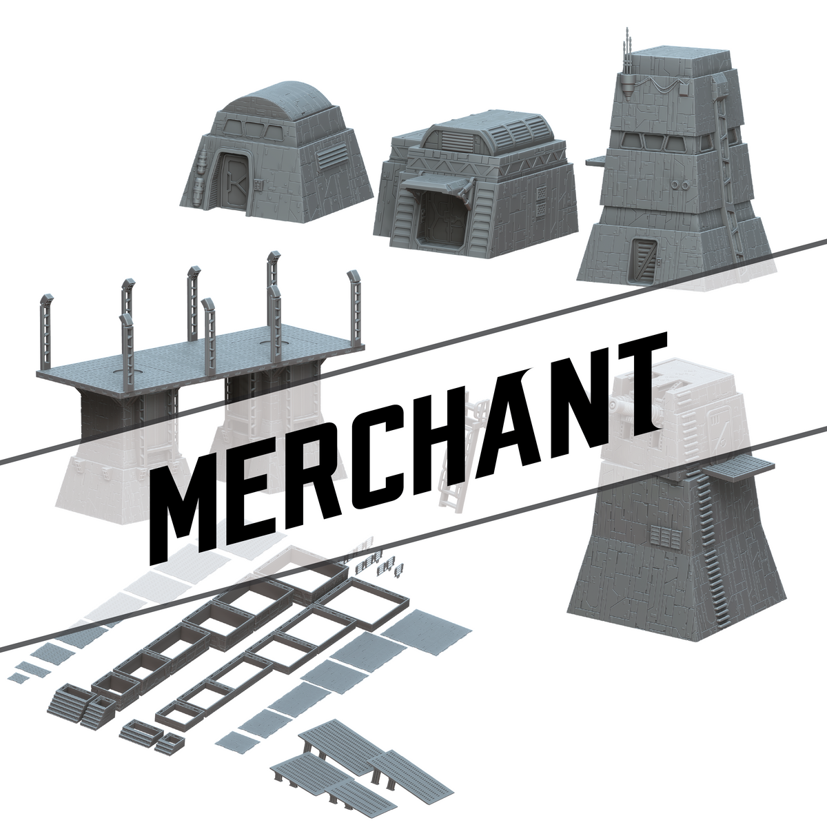 Imperial Military Prefabs: Merchant Bundle – Multiverse